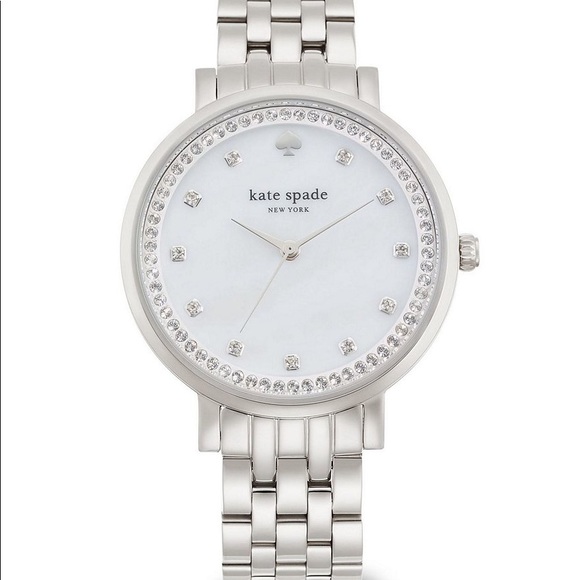 kate spade | Accessories | Kate Spade Silver Monterey Watch | Poshmark
